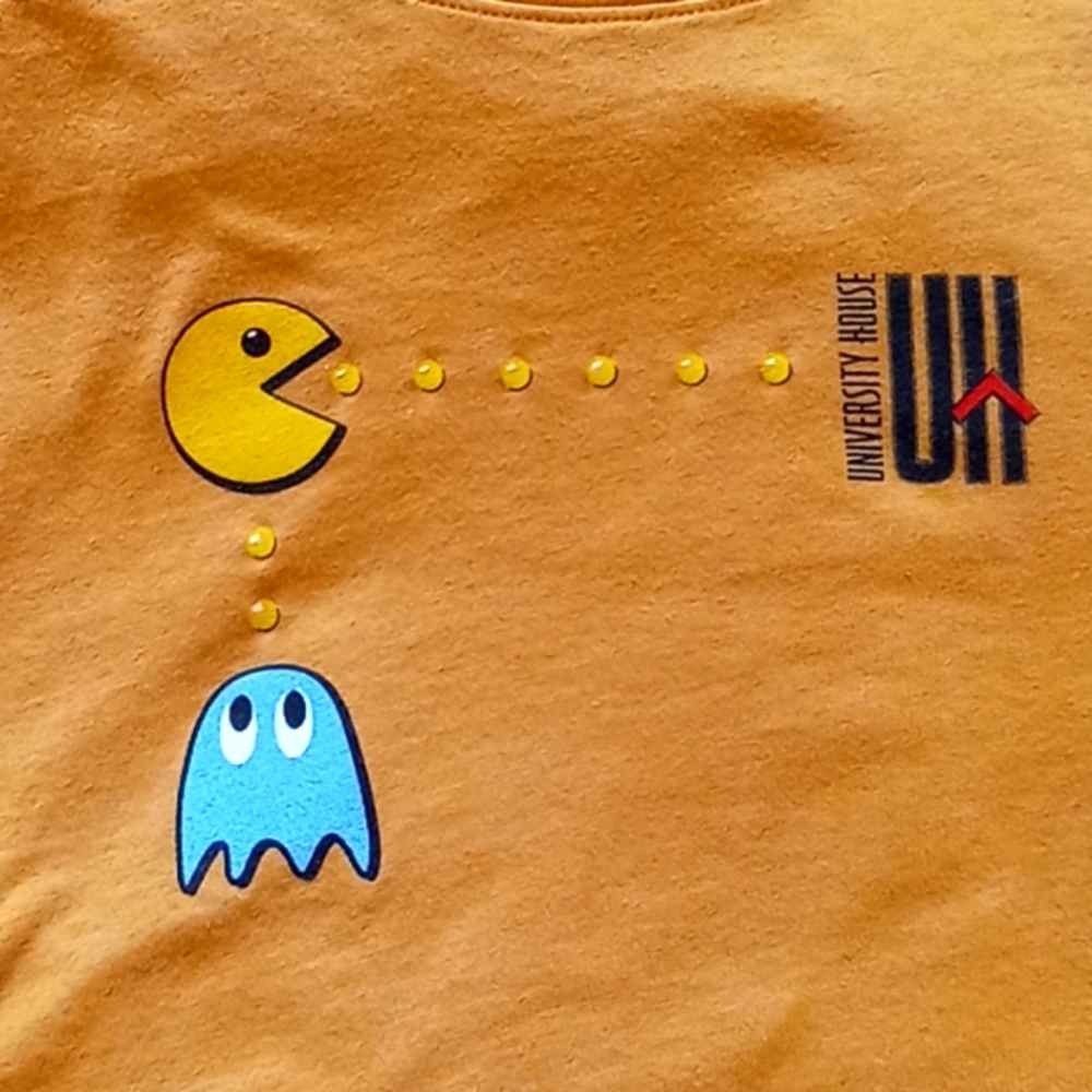 Alternative Vintage Soft Pac- Man T-Shirt. - Gem